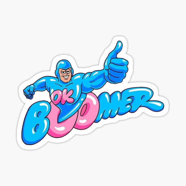 "OK Boomer" Sticker for Sale by PSstudio | Redbubble