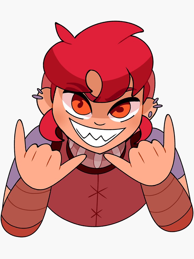 "Nimona" Sticker for Sale by KennMart | Redbubble