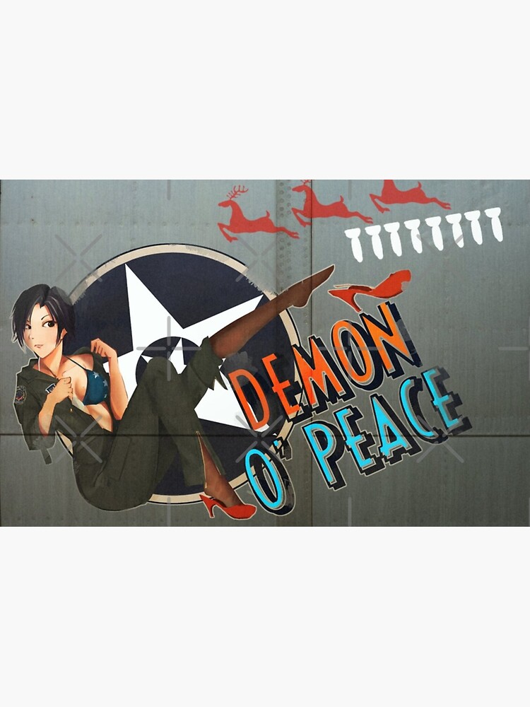 "Ace Combat - Demon of Peace Pinup" Poster for Sale by YogaGear | Redbubble