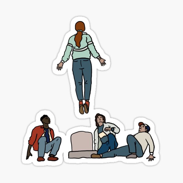 "Max Mayfield Stranger Things Vecna Scene" Sticker for Sale by cult24 ...