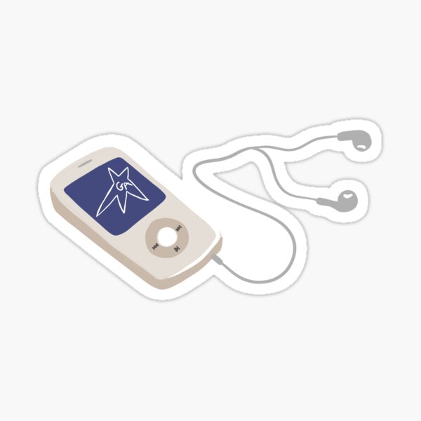 "Gracie abrams mp3 player" Sticker for Sale by sunnyaesthetic | Redbubble