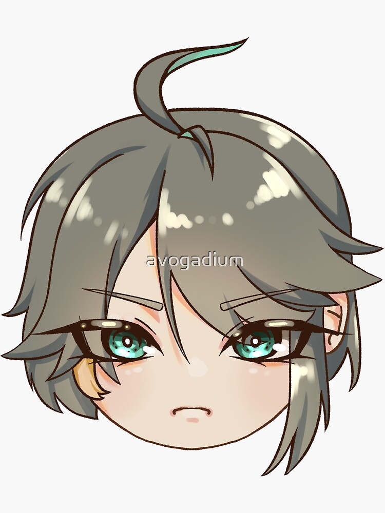 "Alhaitham chibi - Genshin Impact" Sticker for Sale by avogadium ...
