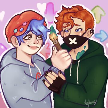 "Soft BF and Soft Pico (FNF)" Sticker for Sale by Sydney Beattie ...