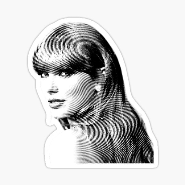 "Taylor Swift" Sticker for Sale by Chelsea Seashell | Redbubble