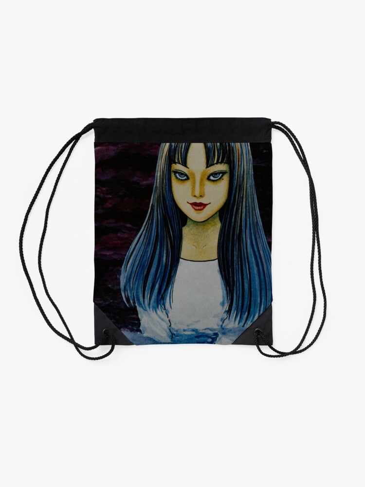 "Tomie by Junji Ito" Drawstring Bag by vugatti | Redbubble