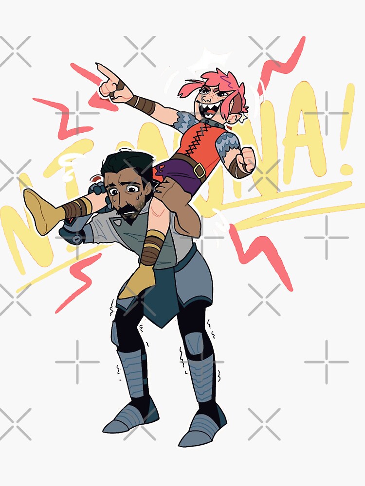 "Nimona" Sticker for Sale by uvartistico | Redbubble