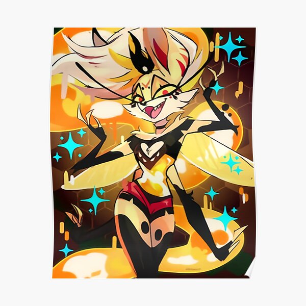 "Badass Queen Beelzebub - Helluva Boss" Poster for Sale by Viwwe ...