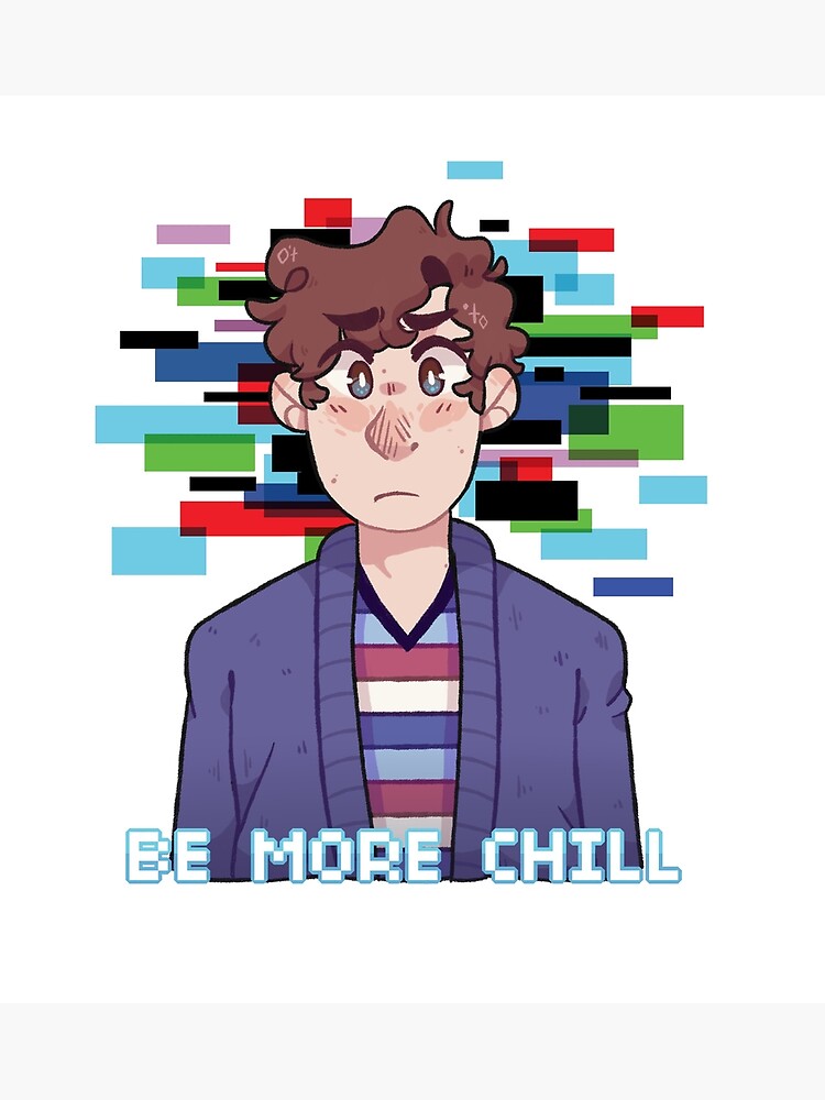 "Be More Chill - Jeremy Logo" Poster for Sale by Arieryn | Redbubble