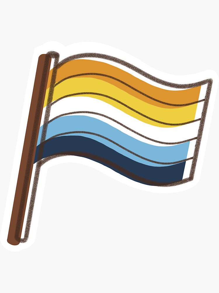 "Aro-Ace Flag" Sticker for Sale by Samster826 | Redbubble