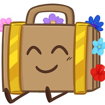 "Suitcase (Inanimate Insanity)" Sticker for Sale by PuppyRelp | Redbubble