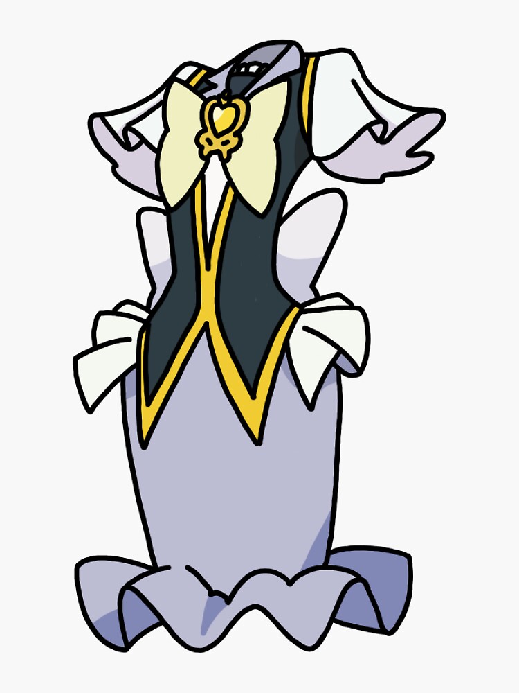 "Cure Tender Simplified Dress" Sticker for Sale by MagicalGirlMel ...