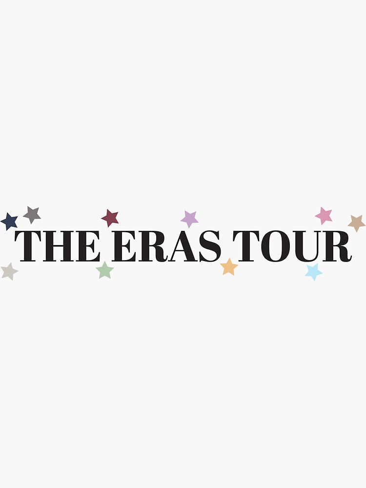 "The eras Tour Stars" Sticker for Sale by ArtFromLucy | Redbubble