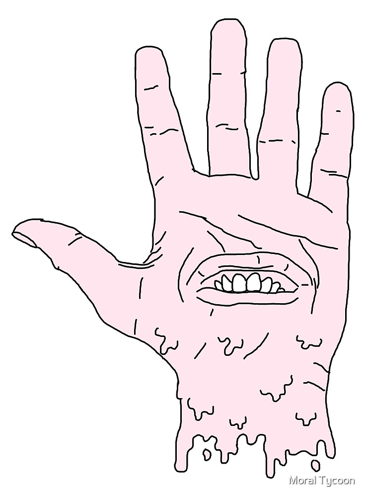 "Moral Tycoon - Hand smile" by Moral Tycoon | Redbubble