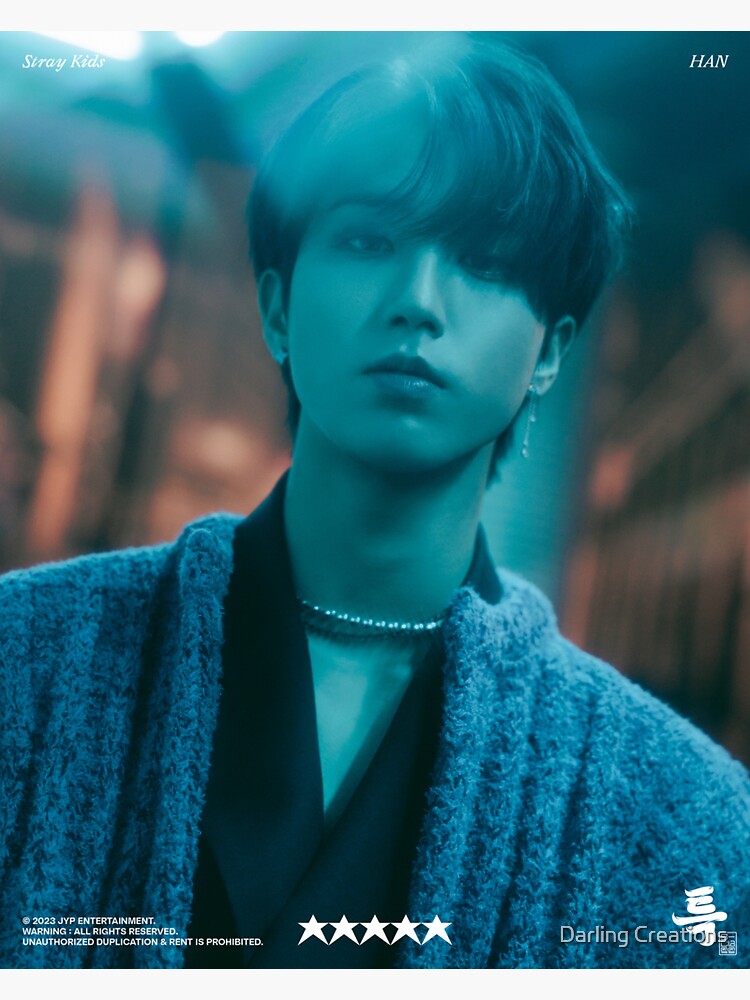 "STRAY KIDS HAN" Sticker for Sale by Darling Creations | Redbubble