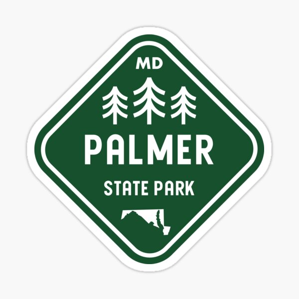 "Palmer State Park Maryland" Sticker for Sale by bivenart | Redbubble