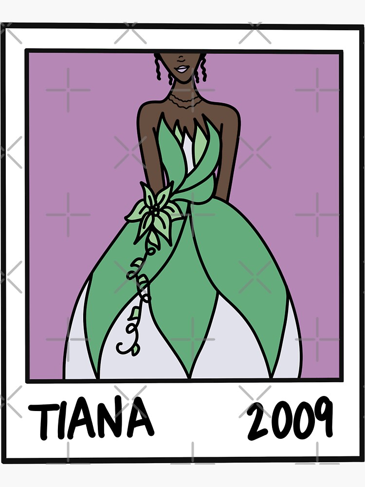 "Princess Tiana Picture" Sticker for Sale by Justdesignsco | Redbubble