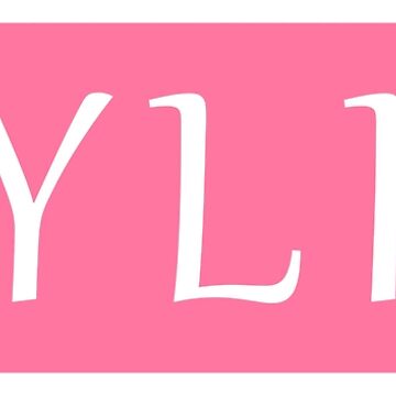 Pegatina for Sale con la obra «Nombre de niña Aylin» de jeallan | Redbubble