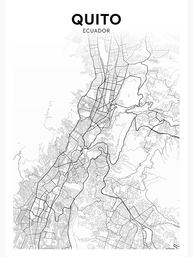 Quito Map Google Map Of Quito, Ecuador Nations Online Project