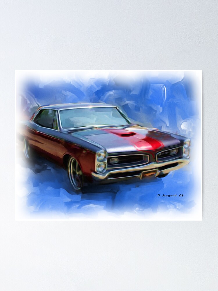"66' GTO" Poster by ezcat | Redbubble