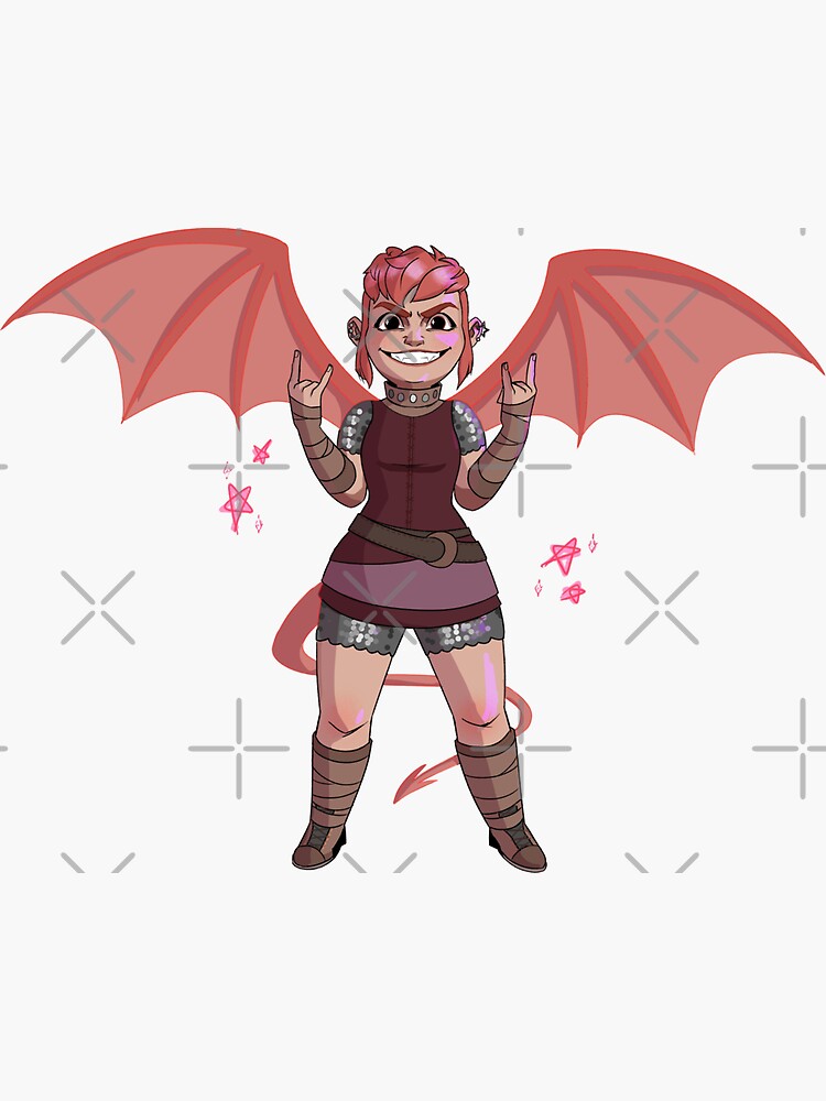 "Nimona" Sticker for Sale by uvartistico | Redbubble