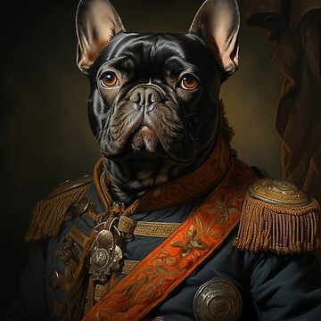 "General French Bulldog" Sticker for Sale by cipoprimo | Redbubble