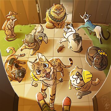 "kitty cat tf2" Sticker for Sale by The-Melon-Owl | Redbubble