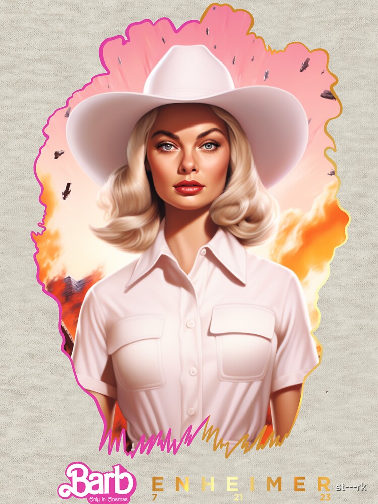 Barbenheimer Barbie And Oppenheimer Crossover Movie Meme Pullover
