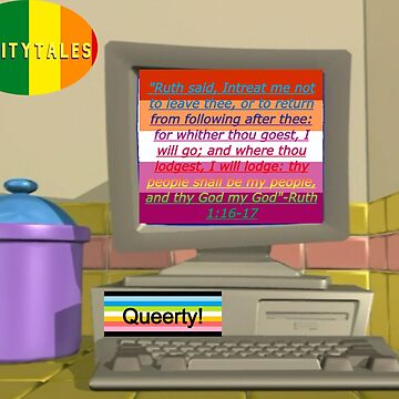 "Lesbian Queerty" Sticker for Sale by sierralucey05 | Redbubble