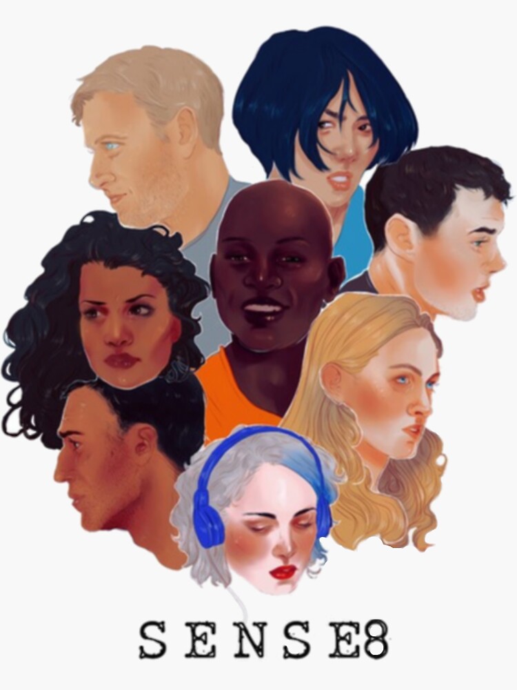 "Sense 8" Sticker by Pakistaboy | Redbubble