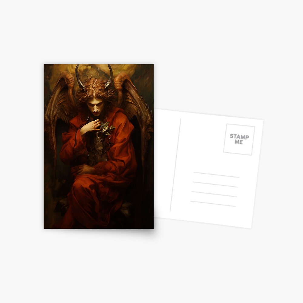 "Lucifer, the fallen Demon Angel" Poster for Sale by ARTificial42 ...