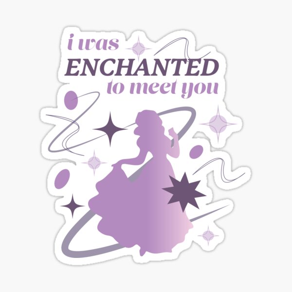 "Enchanted" Sticker for Sale by kumoeey | Redbubble