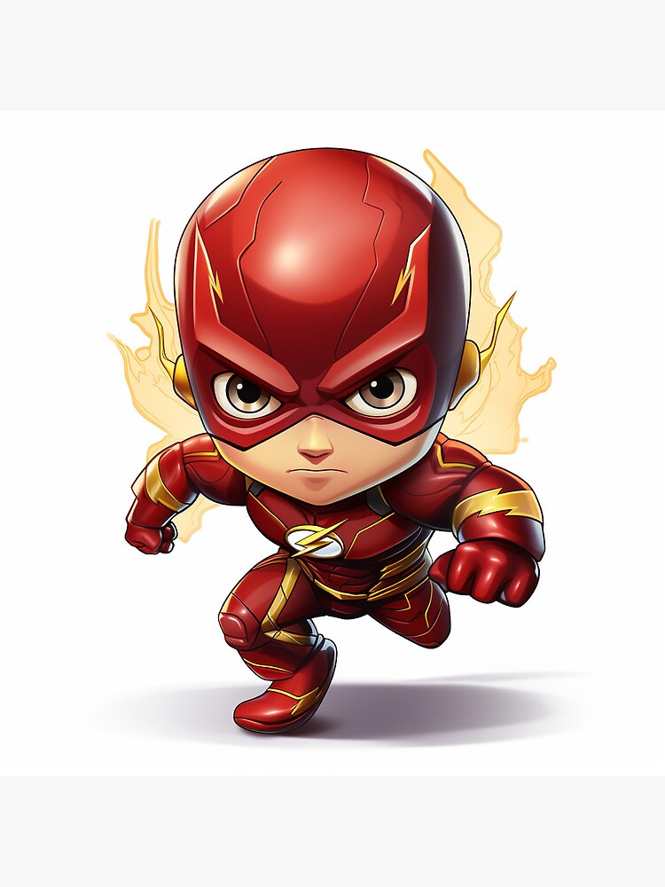 Chibi Flash How To Draw The Flash Really Easy Drawing Tutorial