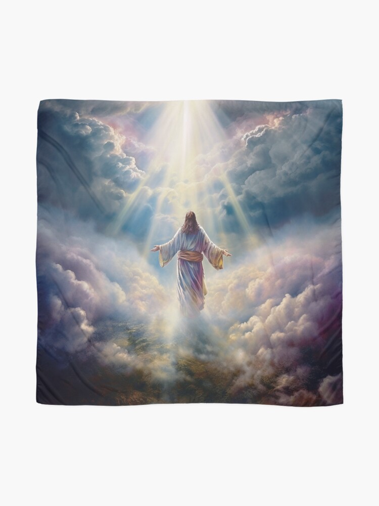 Jesus Rapture Art Smiling Jesus Paintings