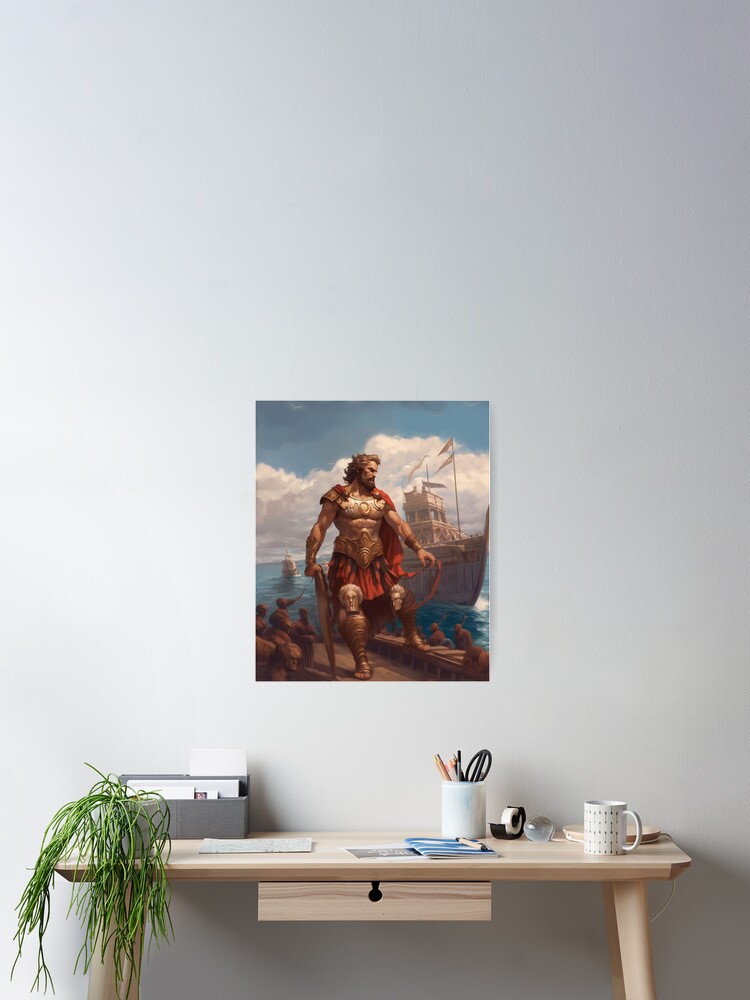 "Odysseus, Greek Mythology " Poster for Sale by Jaro90 | Redbubble