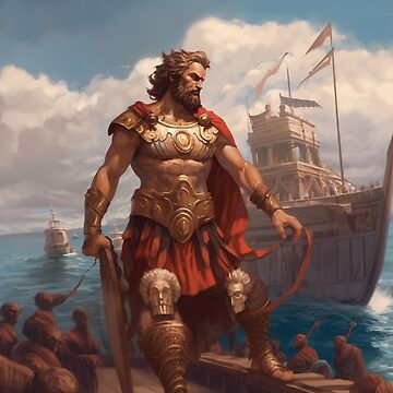 "Odysseus, Greek Mythology " Poster for Sale by Jaro90 | Redbubble