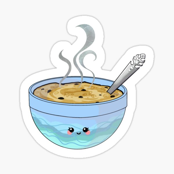 "Comfort Oats" Sticker for Sale by CVAMarts | Redbubble