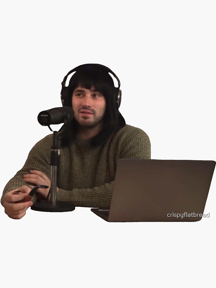 "Therapist Joe" Sticker for Sale by crispyflatbread | Redbubble