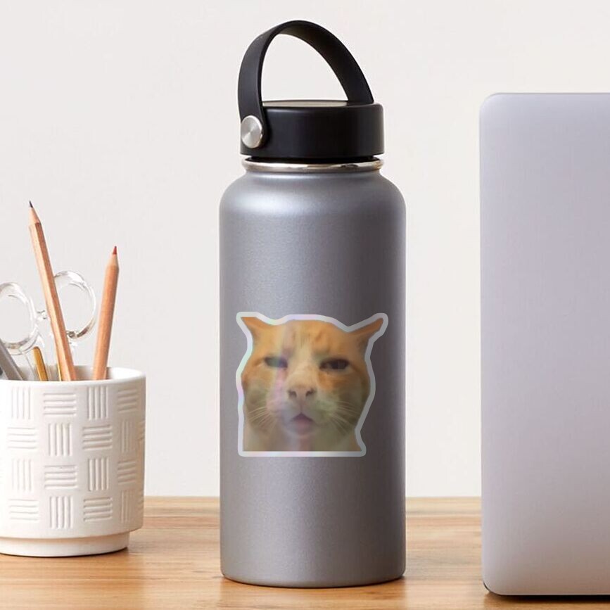 "HUH Cat Emote" Sticker for Sale by StreamMemes | Redbubble