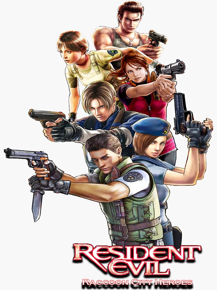 "resident evil" Sticker for Sale by celeysocory | Redbubble