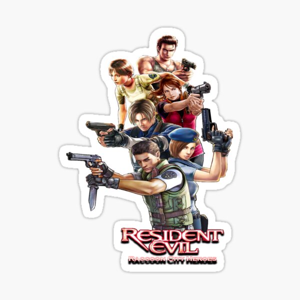 "resident evil" Sticker for Sale by celeysocory | Redbubble