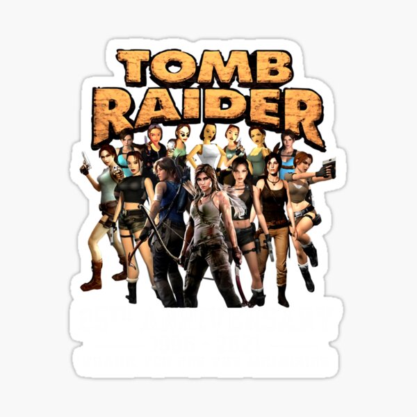 "Tomb Raider" Sticker for Sale by Carsonhcmlc1 | Redbubble