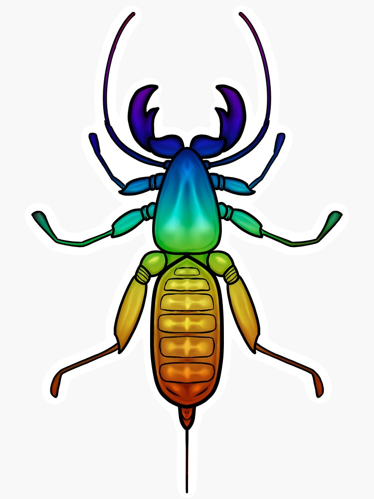"LGBTQIA+ whiptail scorpion" Sticker for Sale by HopperWopper | Redbubble