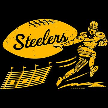 Steelers Vintage Logo Pittsburgh Steelers T Shirts For Sale