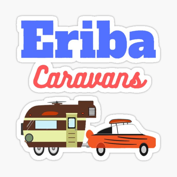 "Eriba " Sticker for Sale by pedra-zaarda | Redbubble