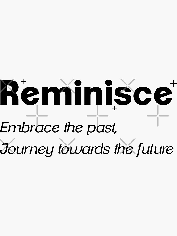 Reminisce Logo Unforgettable.me Recollect, Reflect, Reminisce