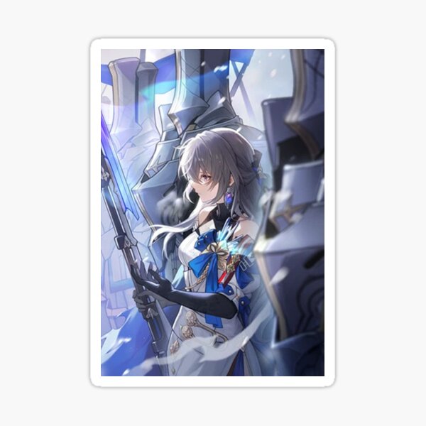 "Honkai Star Rail Beautiful Bronya" Sticker for Sale by SleepyShy ...