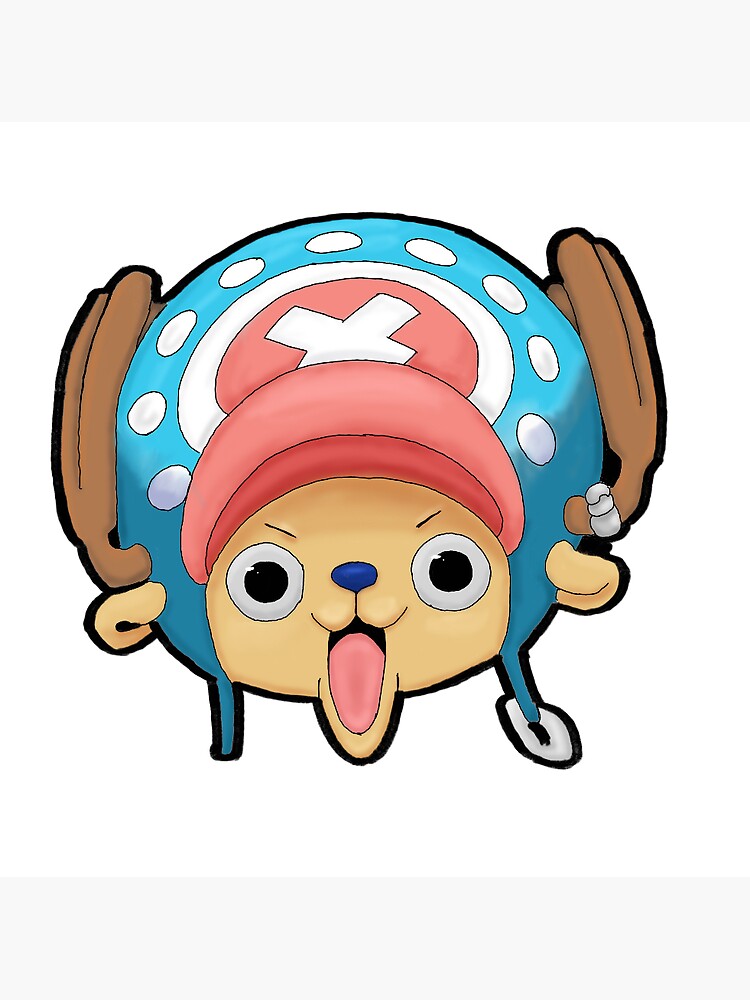 "Toni Toni Chopper head" Sticker by itts-drawing | Redbubble
