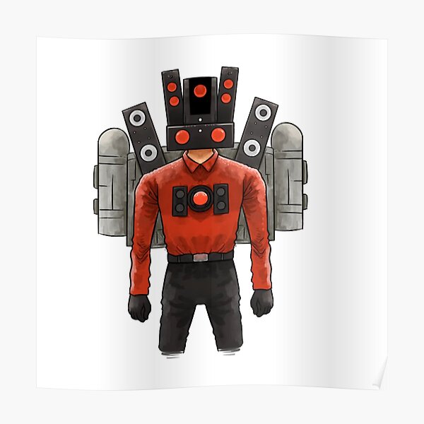"speakerman" Poster for Sale by kamres | Redbubble