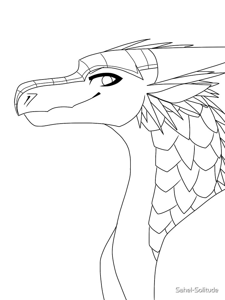 "Color-It-In IceWing" by Sahel-Solitude | Redbubble