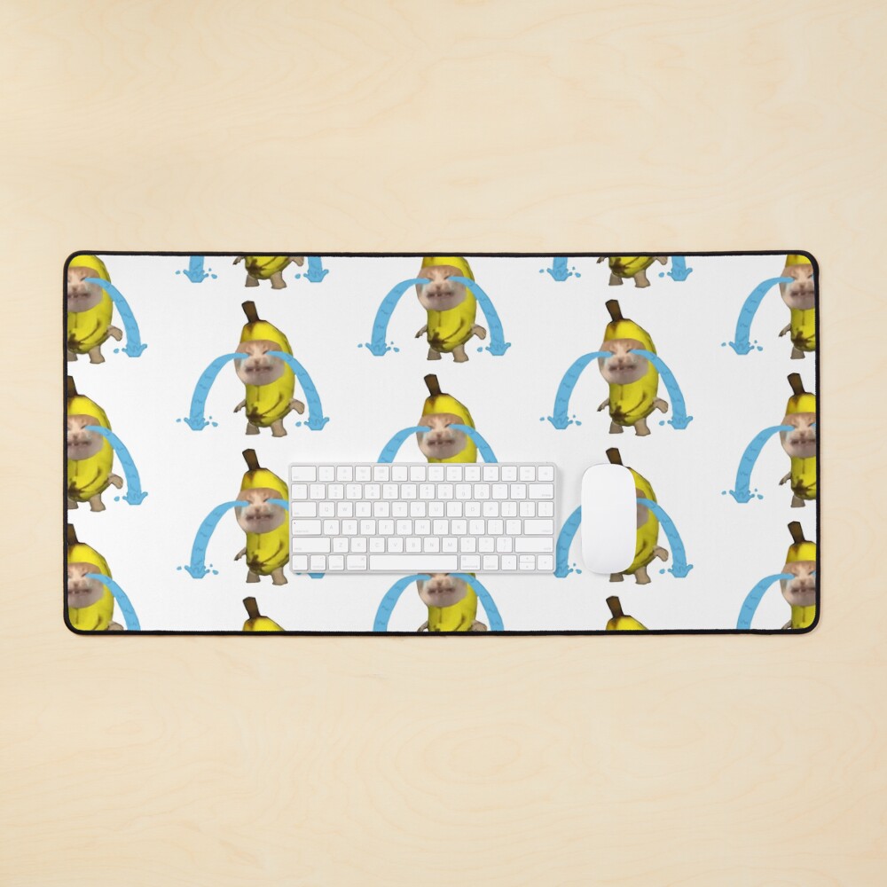 "Banana Cat Crying Meme" Sticker for Sale by stersabriz | Redbubble